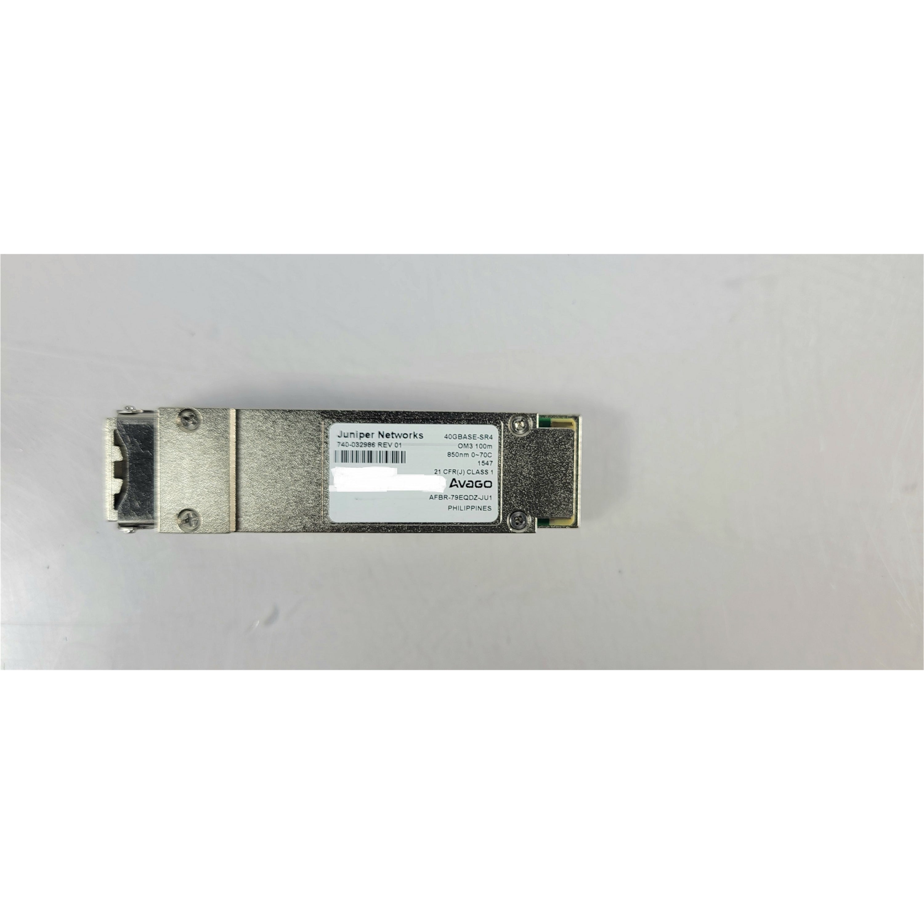 Juniper QSFP+ module 40GBASE-SR4, 40-Gigabit Optics (Used - Good ...